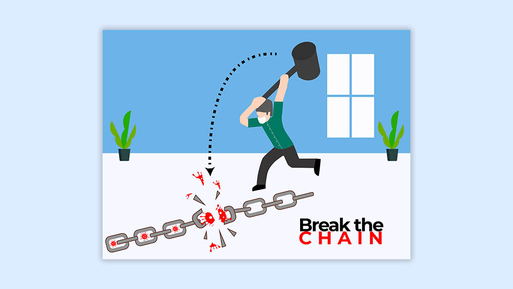 Break the Chain indoor Illustration 1 - Premium Graphics, Vectors ...