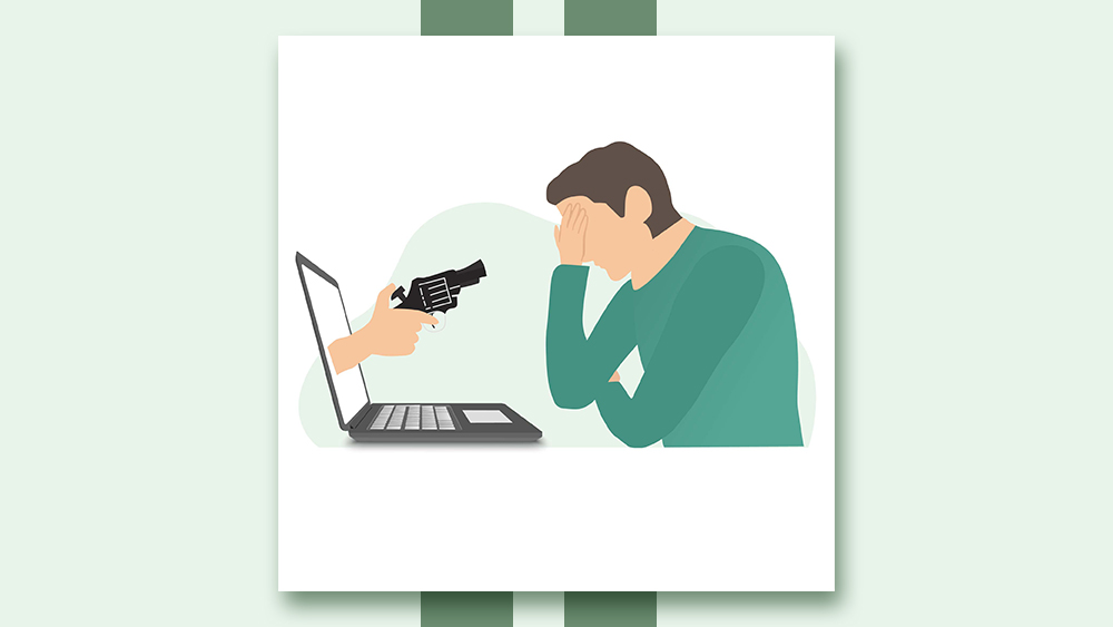 Cyber Attack Hand Drawn Facepalm Illustration - Premium Graphics ...